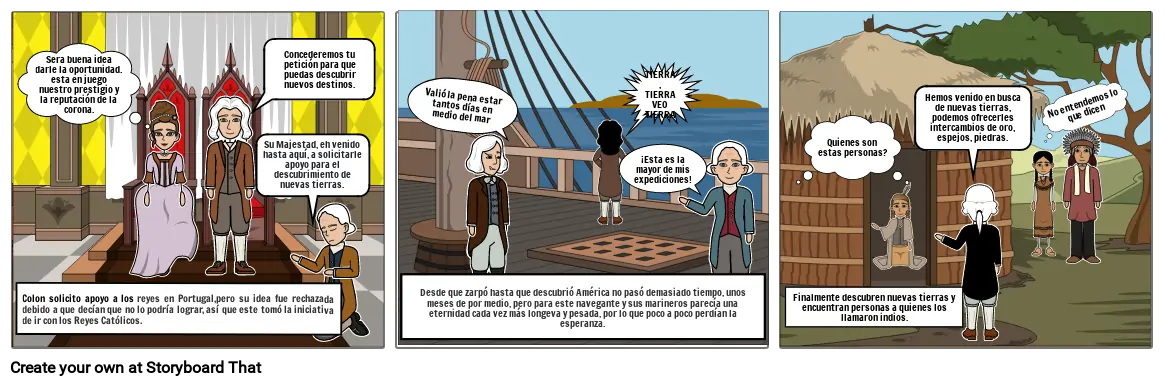 descubrimiento de américa Storyboard por 2aa0fbde descubrimiento de américa Storyboard por 2aa0fbde