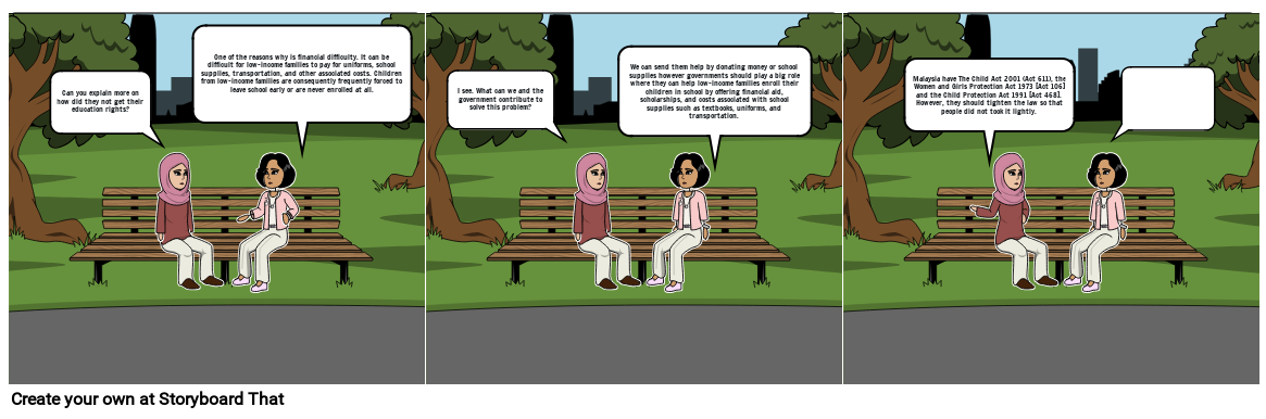 the rights of children Storyboard par 2ad01509