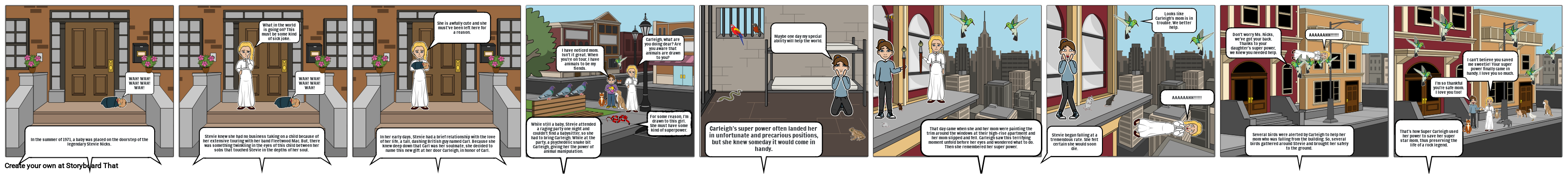 Super Carleigh! Storyboard por 2b55af64