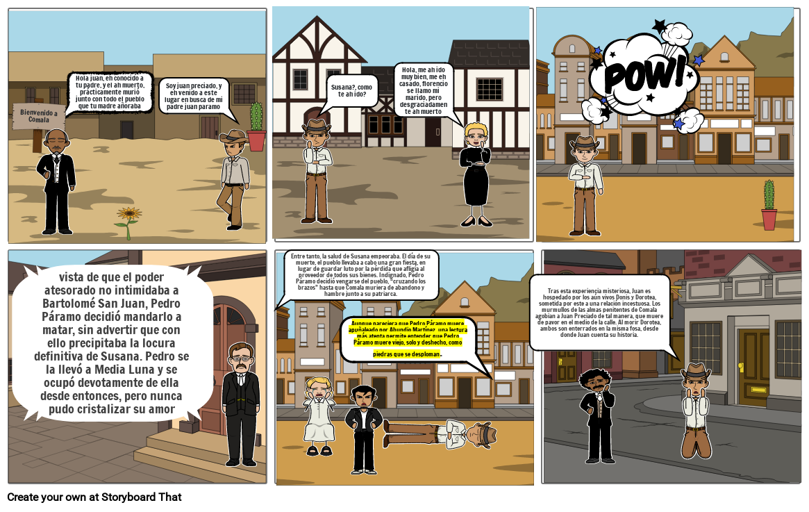 pedro paramo comic, Angel Gustavo Palacios Sanchez