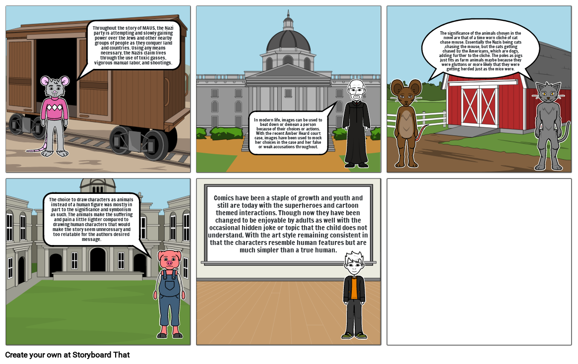 MAUS Storyboard Storyboard par 2c102036