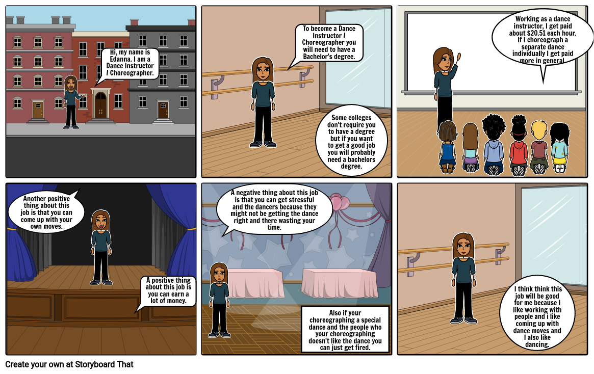 career project Storyboard por 2d2459b0