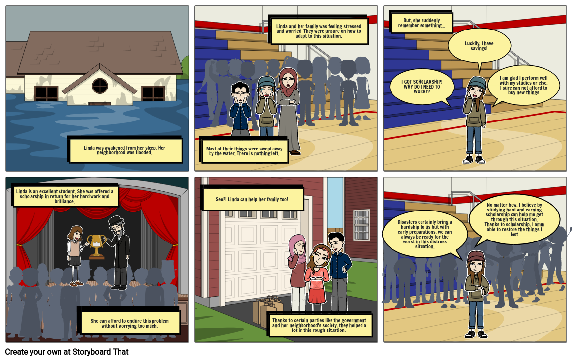 THE FLOOD Storyboard par 2e204e47