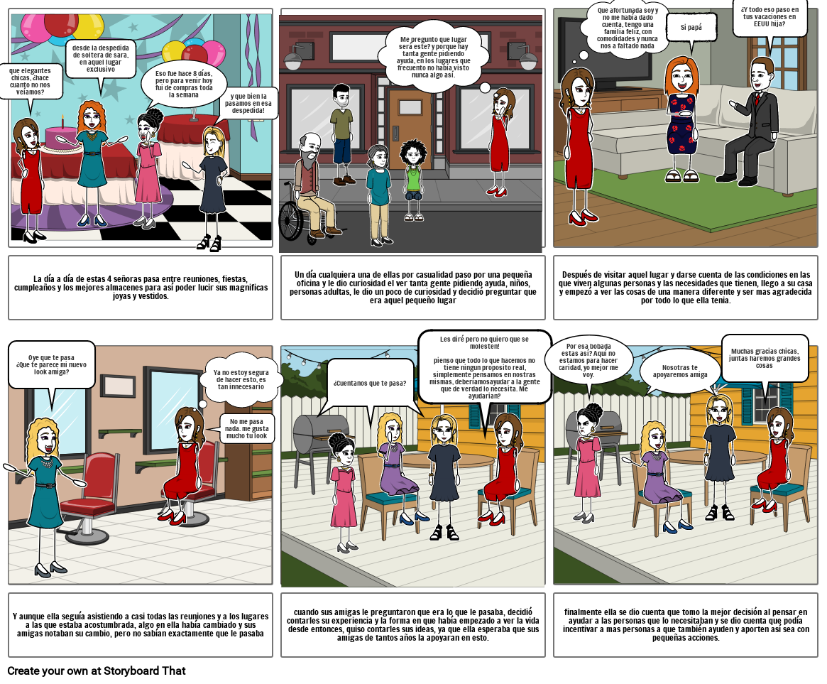 De cuento a historieta por GARCIA HERREROS Storyboard