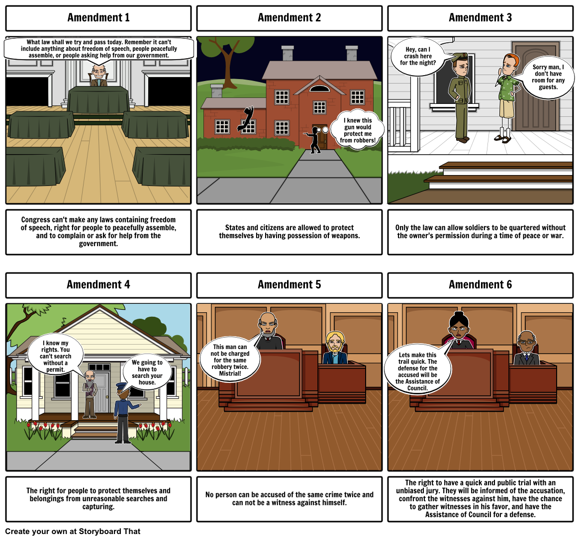 History Amendment Storyboard Storyboard by 2f32c2b481214