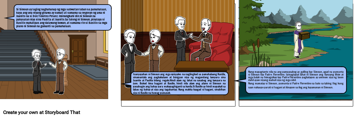 El Filibusterismo Storyboard por 2f36eb3e