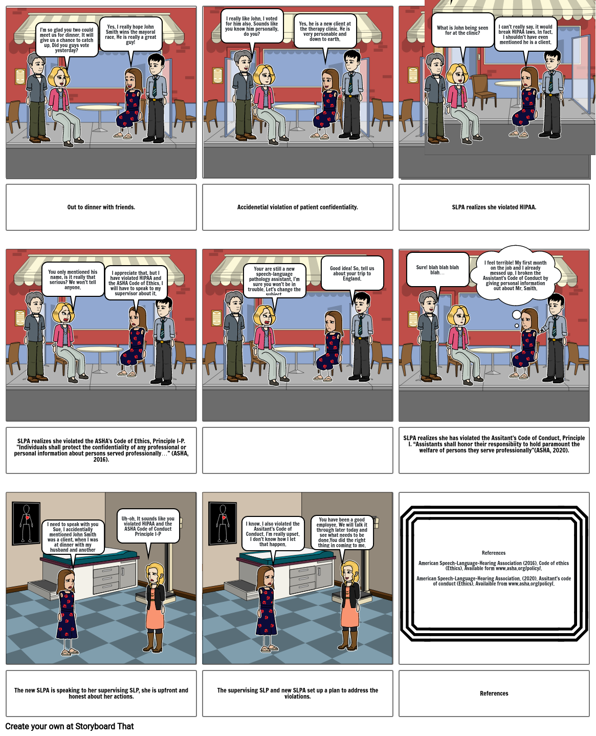 Professional Issues Project Storyboard par 2f8f6d2c