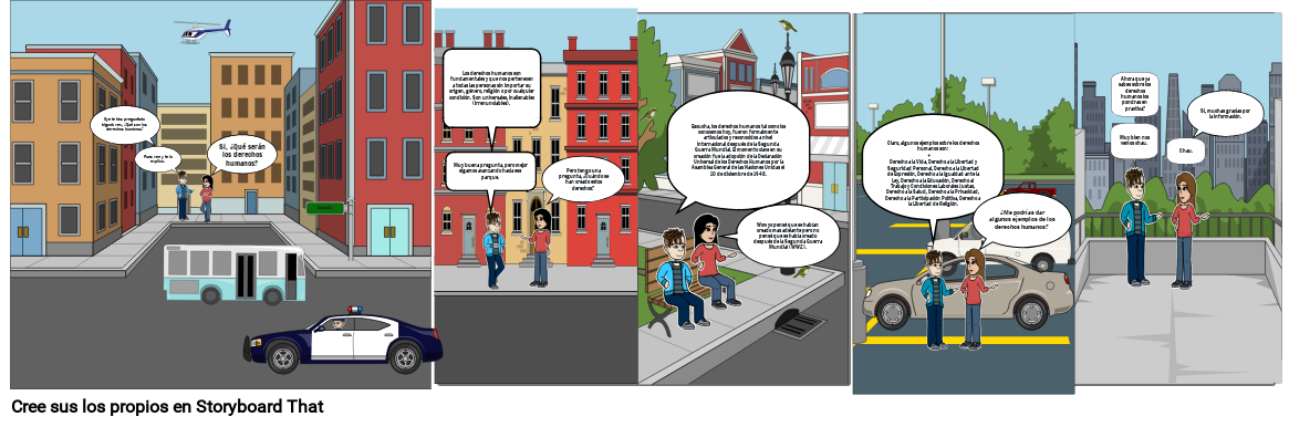 Derechos Humanos Storyboard par 2fb09b4b
