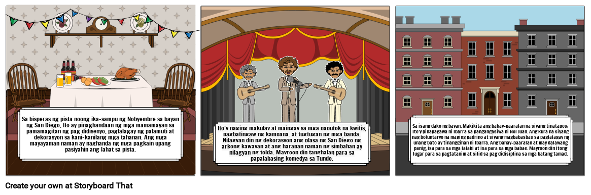 Kabanata 26 Noli Me Tangere Storyboard por 2ff258ae