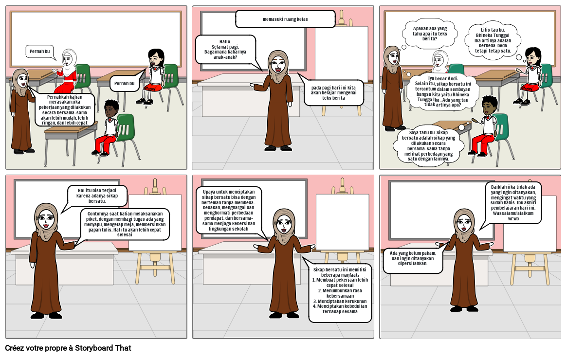 STROYBOARD TEKS BERITA Storyboard por 2ff8ecb0