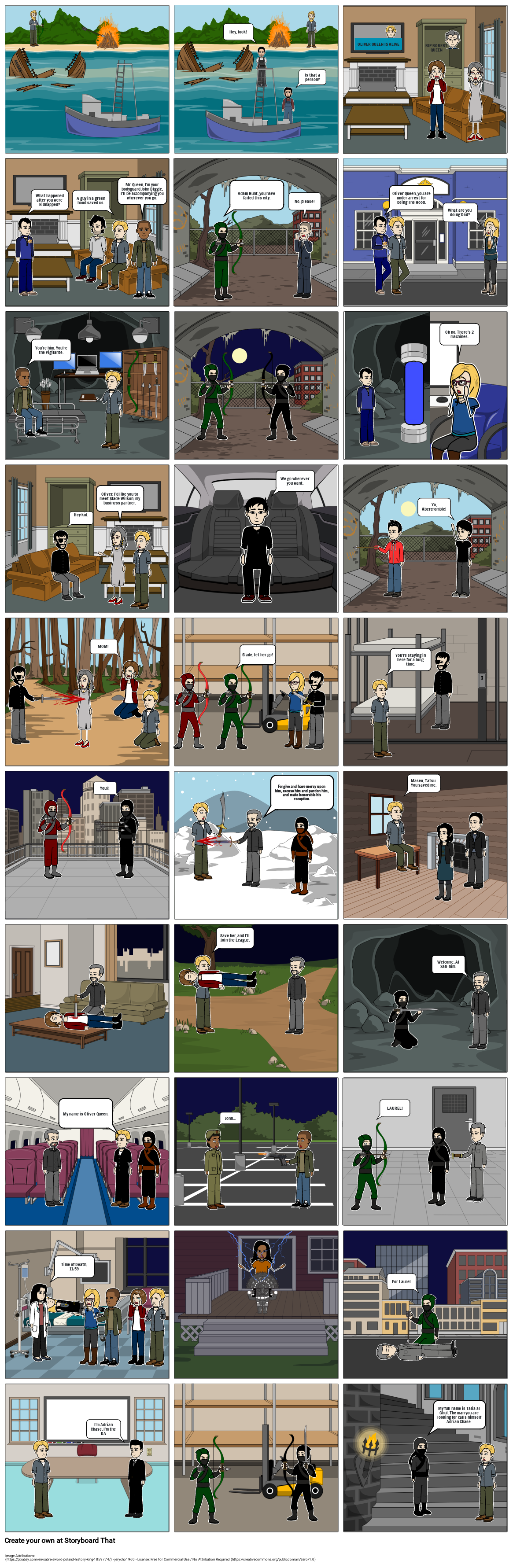 Arrow pt 1 Storyboard par 3023900