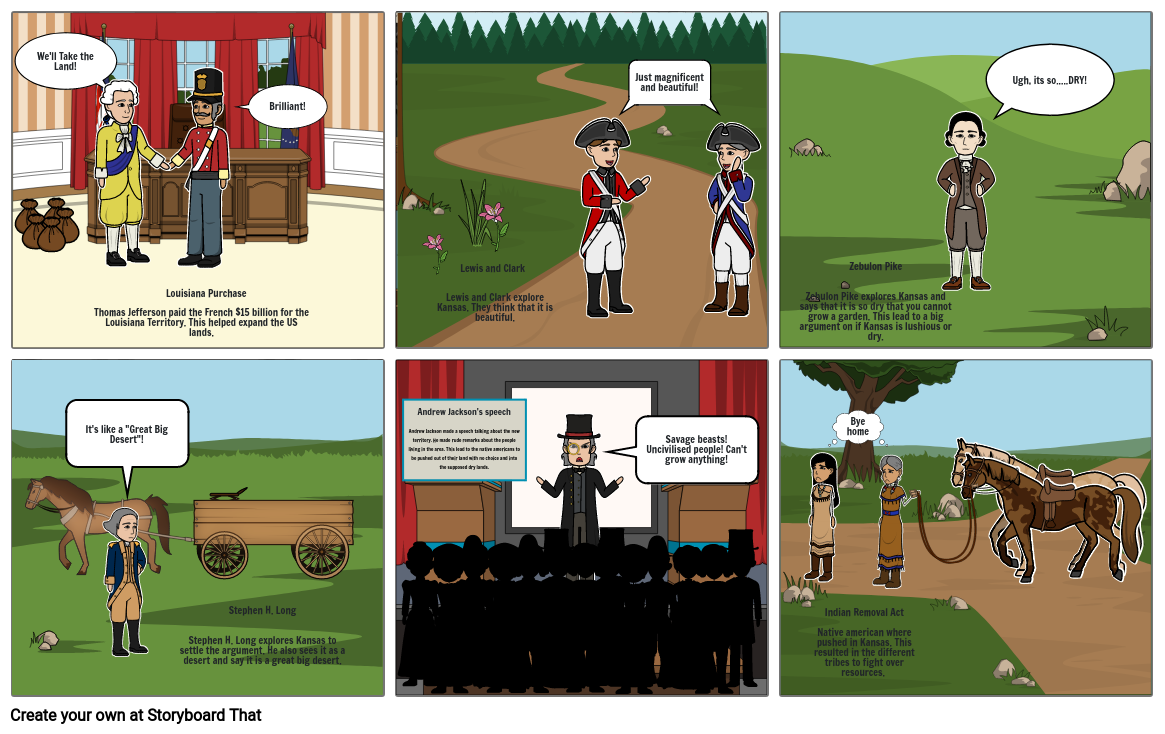 Indian removal act Storyboard por 307a2986