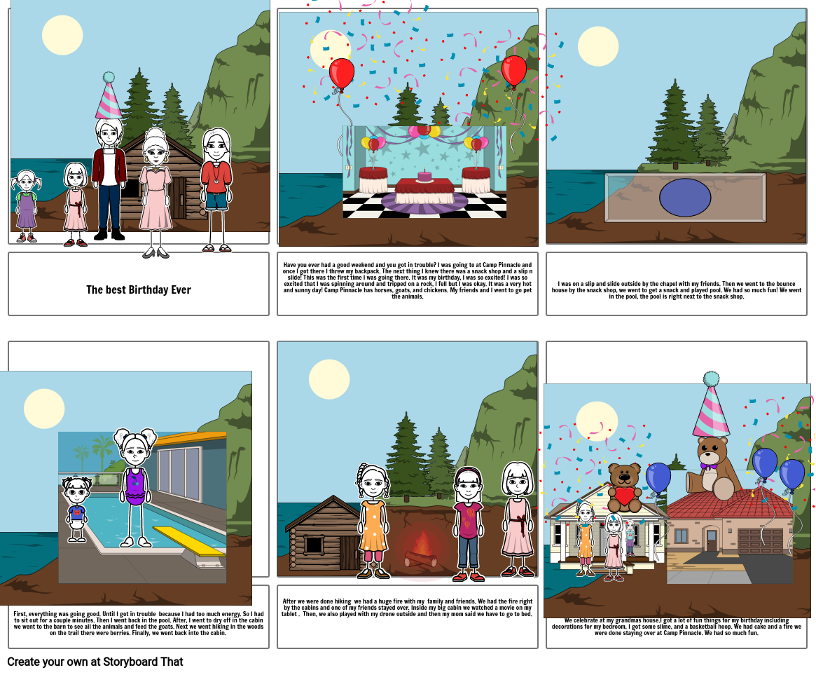 Narrative writing Morgan Storyboard por 31261771