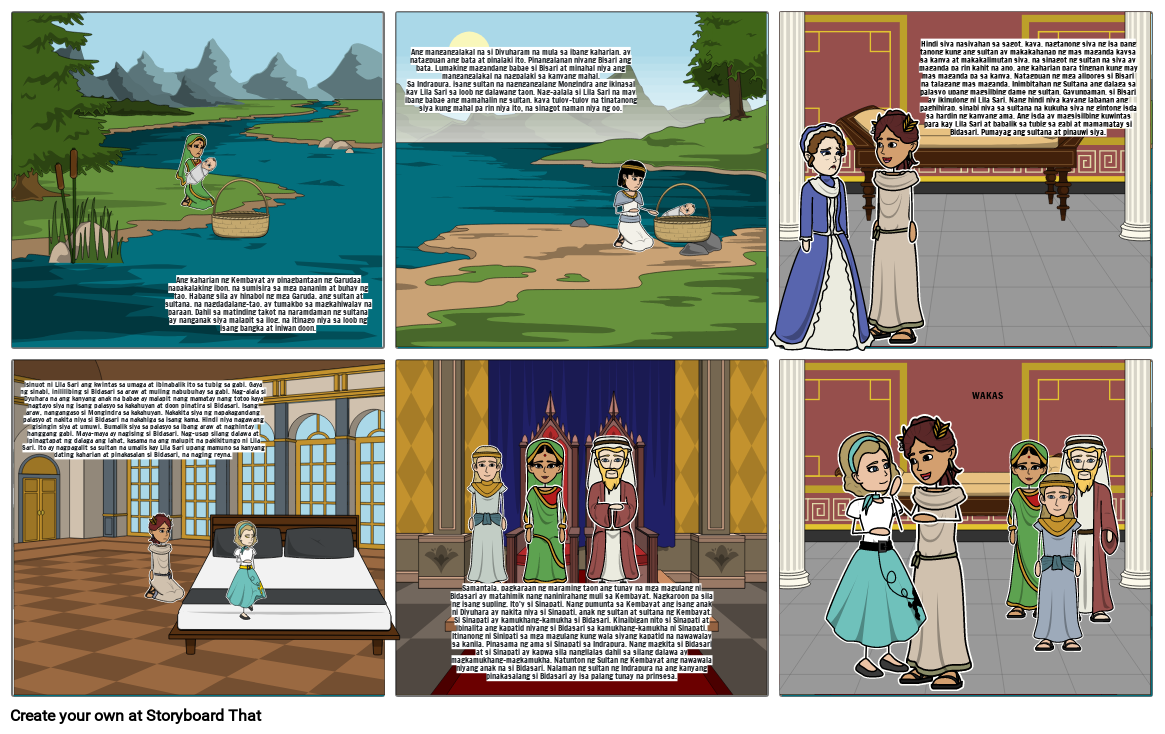 Bidasari Storyboard by 315b7998