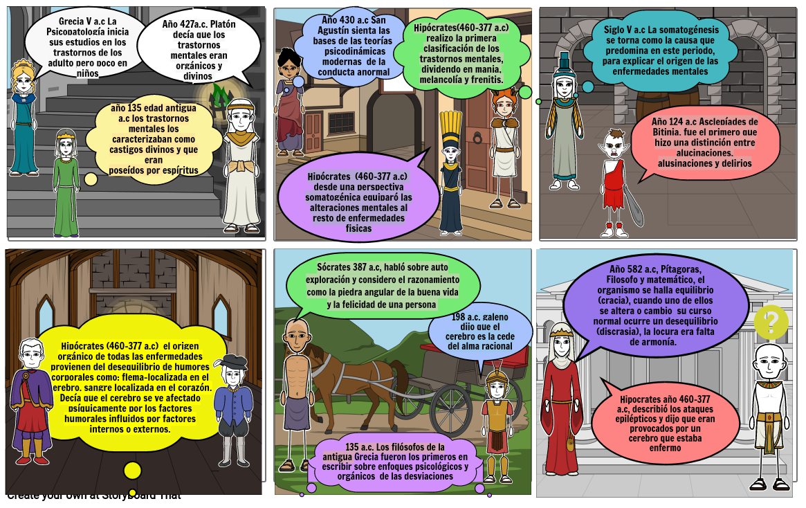 Grecia - Edad antigua Siglo V a.c. Storyboard