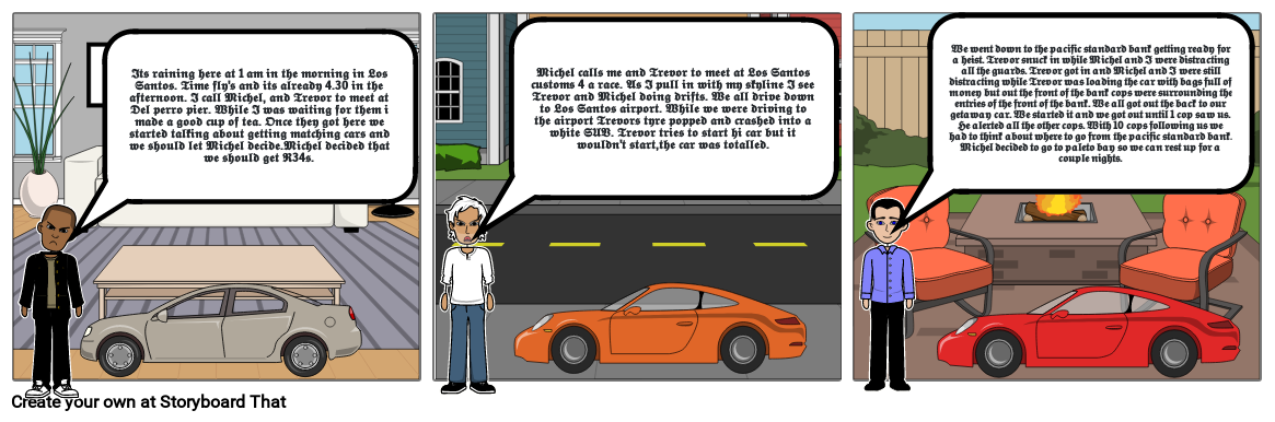 GTA5 Storyboard by 32faaa73