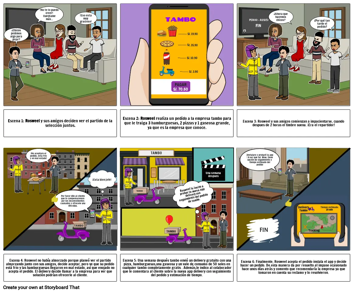 Delivery Tambo Storyboard by 331cd945