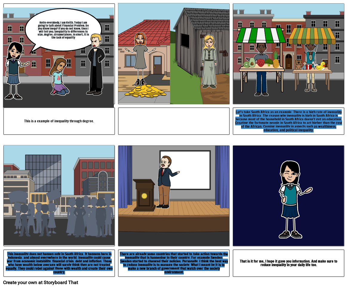 INEQUALITY Storyboard por 3404f901