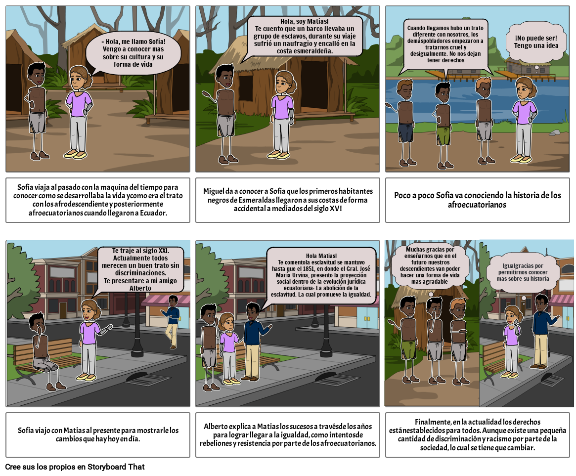 Historia Storyboard by 3449e51c