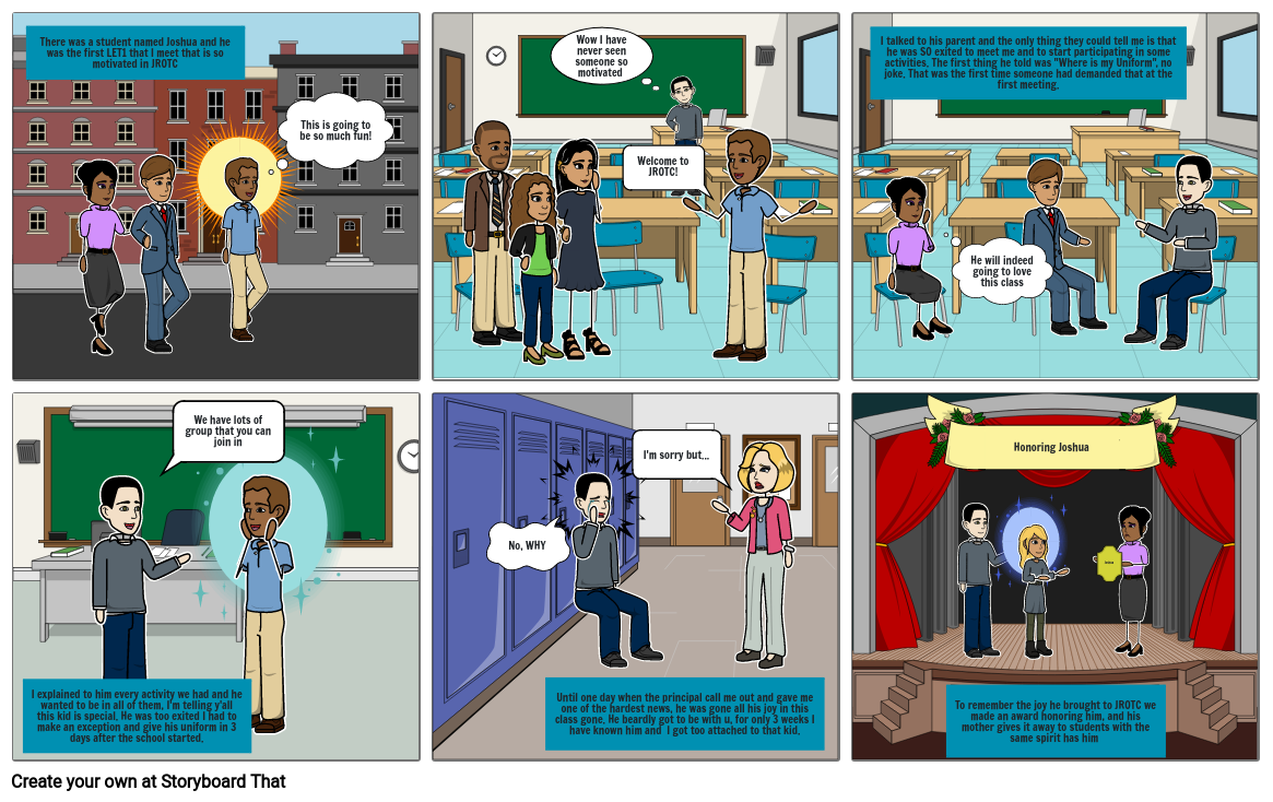 Comic Book Project Storyboard par 3461a737