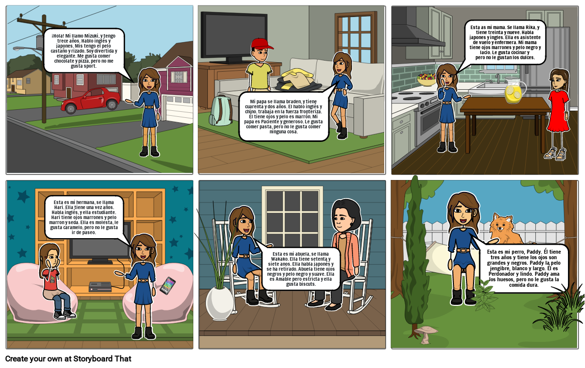 Spanish storyboards Storyboard by 349ab15e