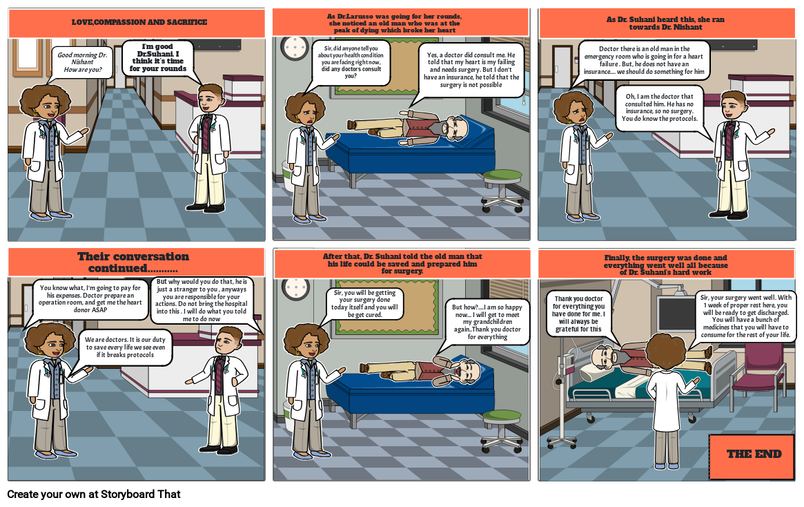hospital Storyboard por 35b7b579
