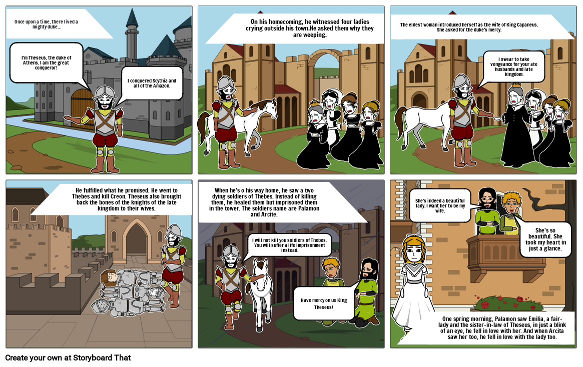 Knight Storyboard by 360b1781