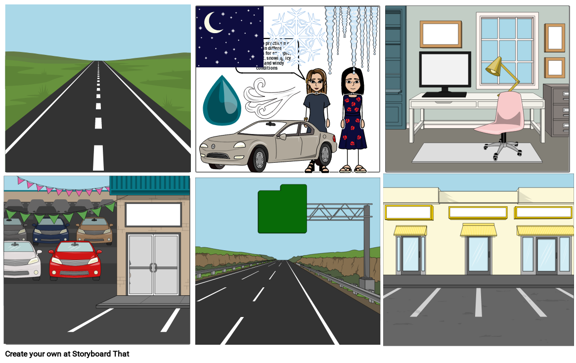 parking Storyboard by 361cd3f8