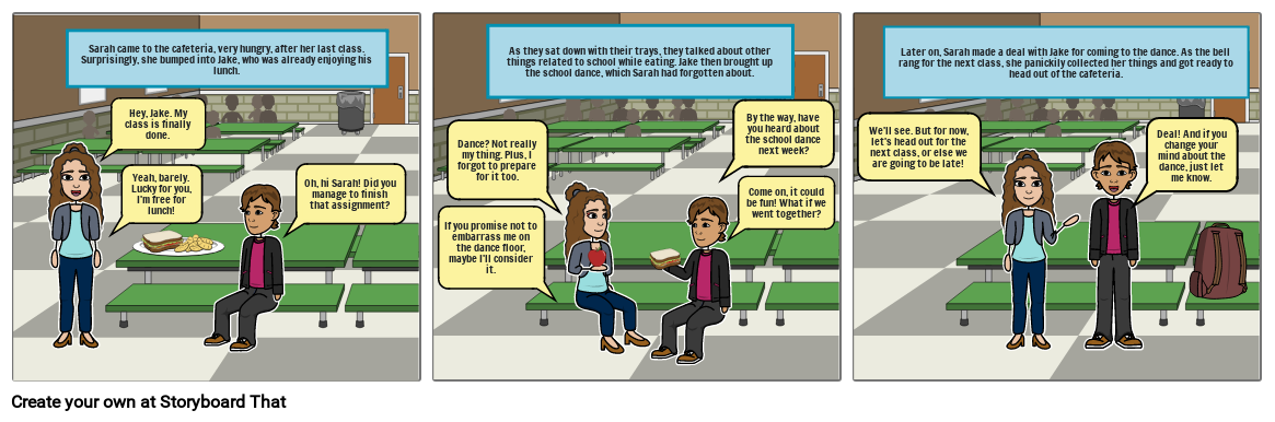 Comic Strip 2 Storyboard by 36658944