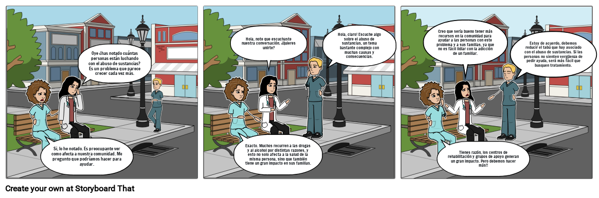 Storyboard Abuso De Sustancias Storyboard By 3690af7f