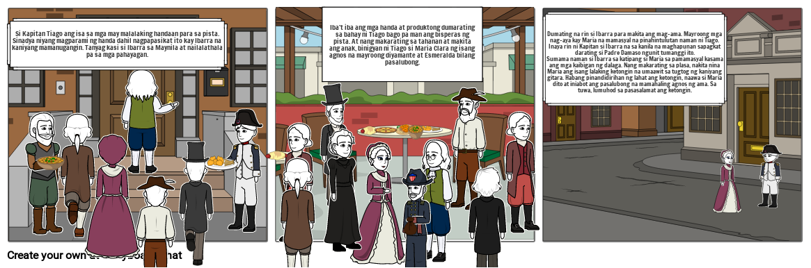 Noli Me Tangere Storyboard von 37921005