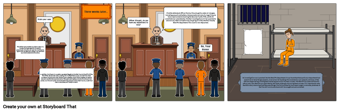 Comic Book Project 2 Storyboard por 37a66760