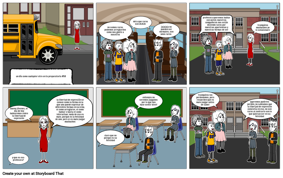 ESCUELA Storyboard por 37be3e1f