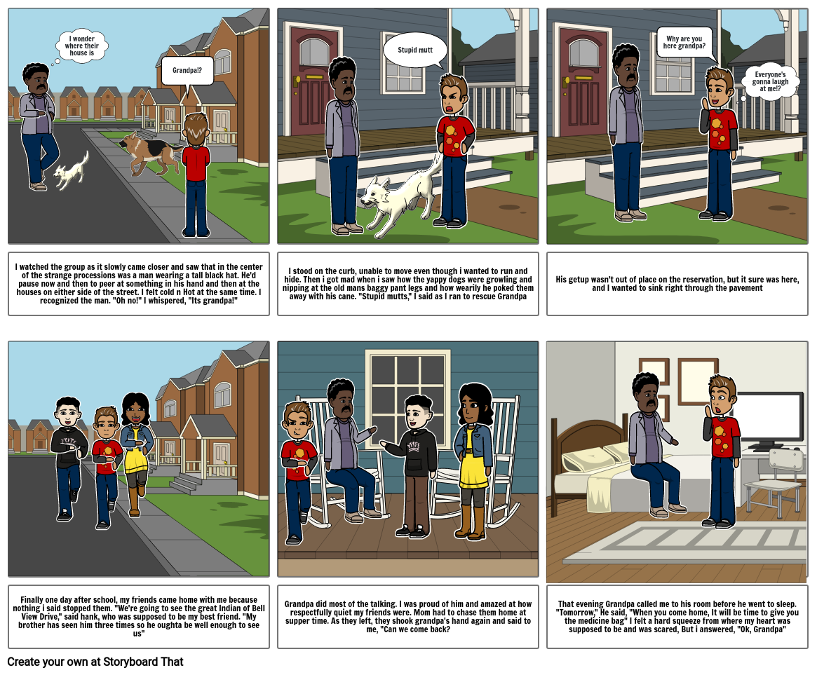 The Medicine Bag Storyboard by 38112231