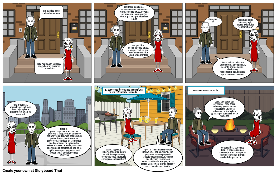 El arte de ser autentico Storyboard por 384a49c6