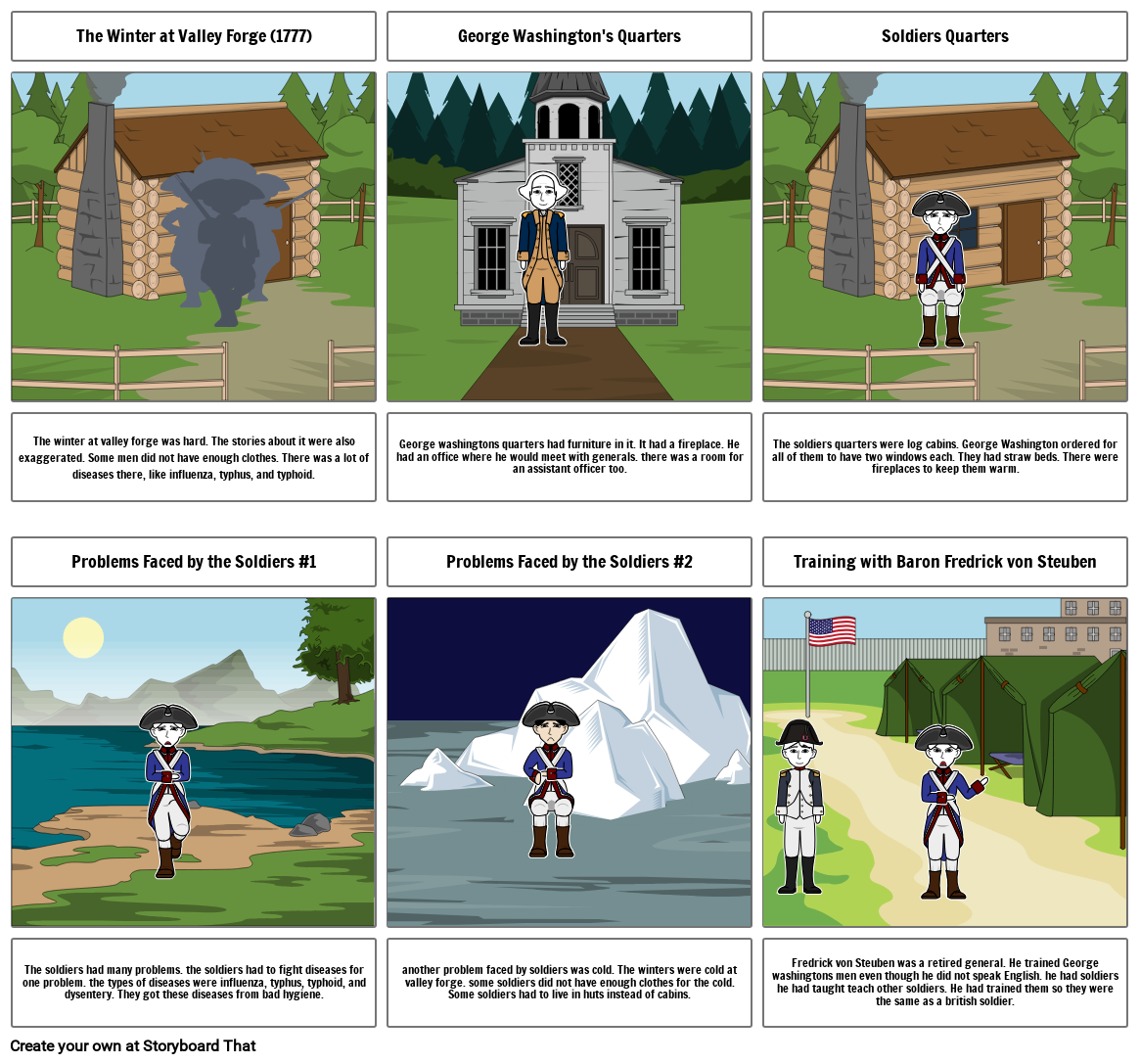 valley forge Storyboard by 38d7b354