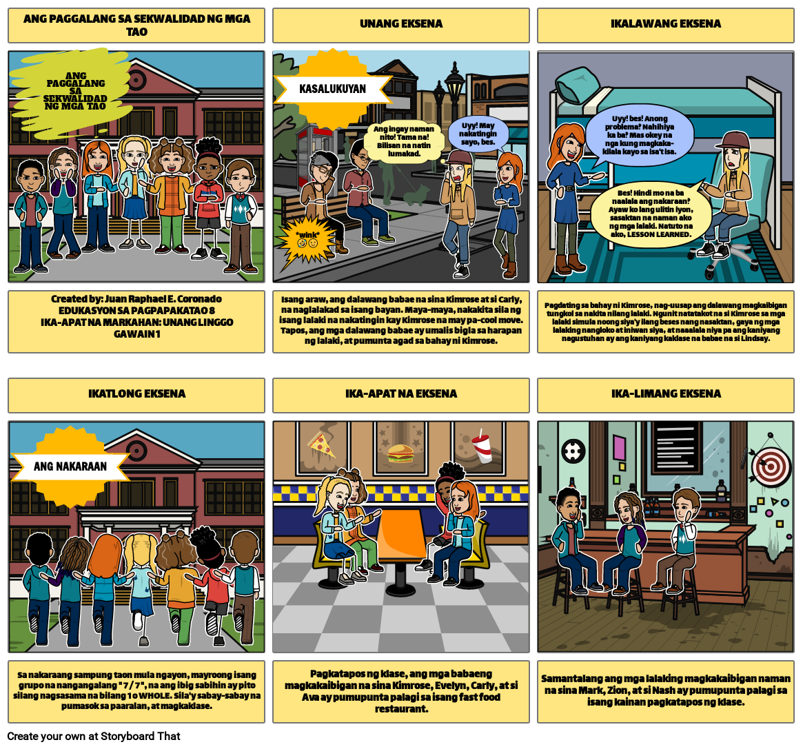 ESP8_Sekswalidad Storyboard by 39e232bd