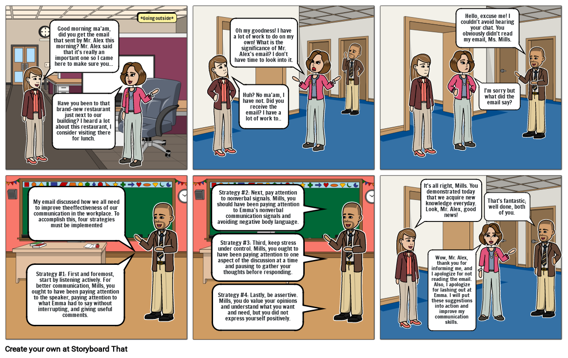 Workplace Comics About Communication