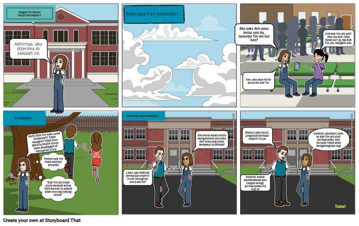 Comic Hate Speech Storyboard By 3a173847