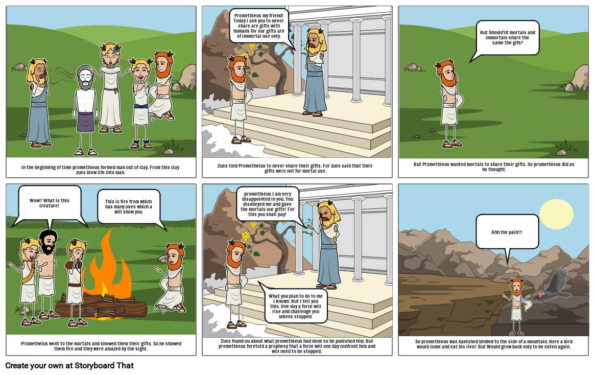 greek mythology Storyboard por 3be00e2e