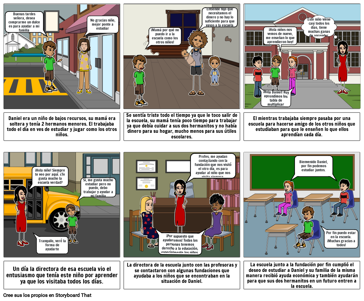 Tarea sociales educacion Storyboard par 3c1d3512