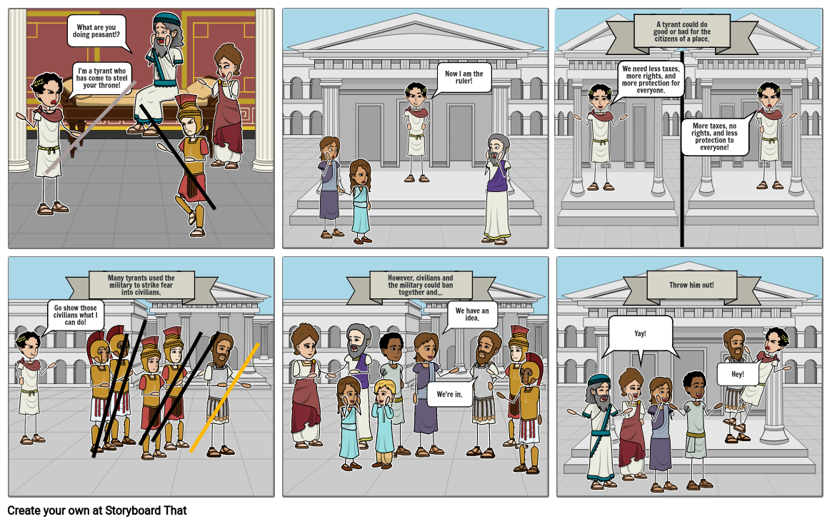 Tyranny In Ancient Greece Storyboard By 3c6110a9 Tyranny In Ancient Greece Storyboard By 3c6110a9