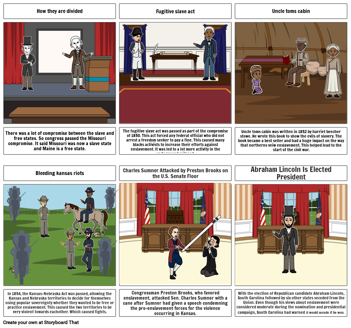 civil war Storyboard by 3c7a8465