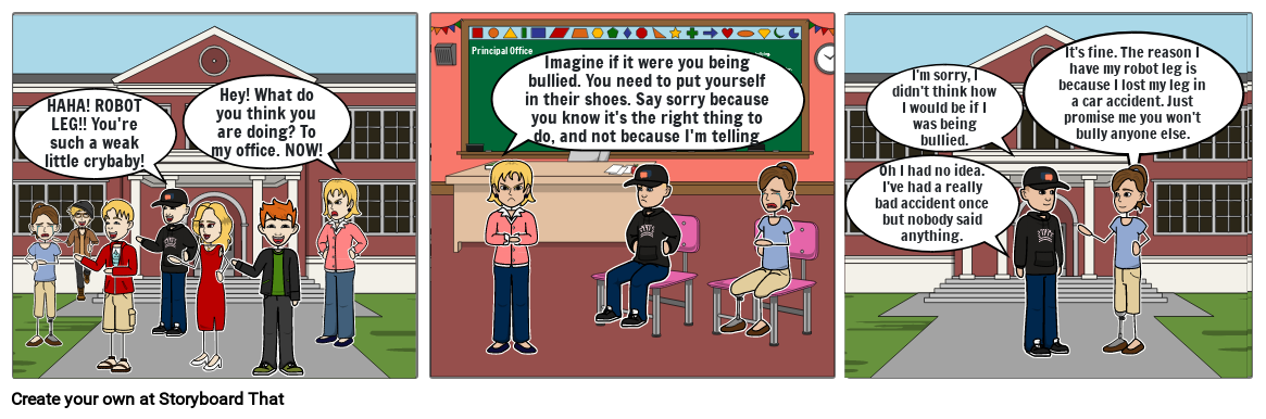 Bullying Leadership Part 2 Storyboard por 3d1df6a5