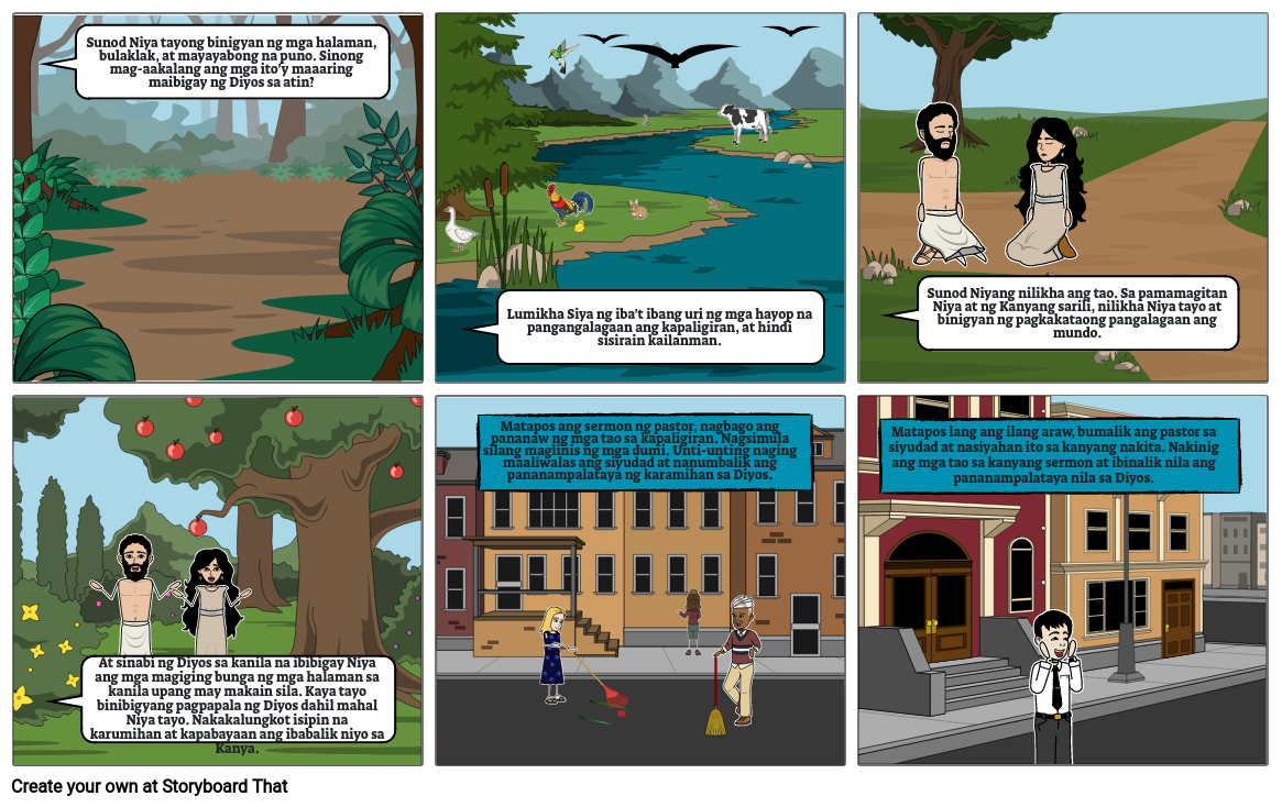 filipino summative Storyboard par 3dbf3722