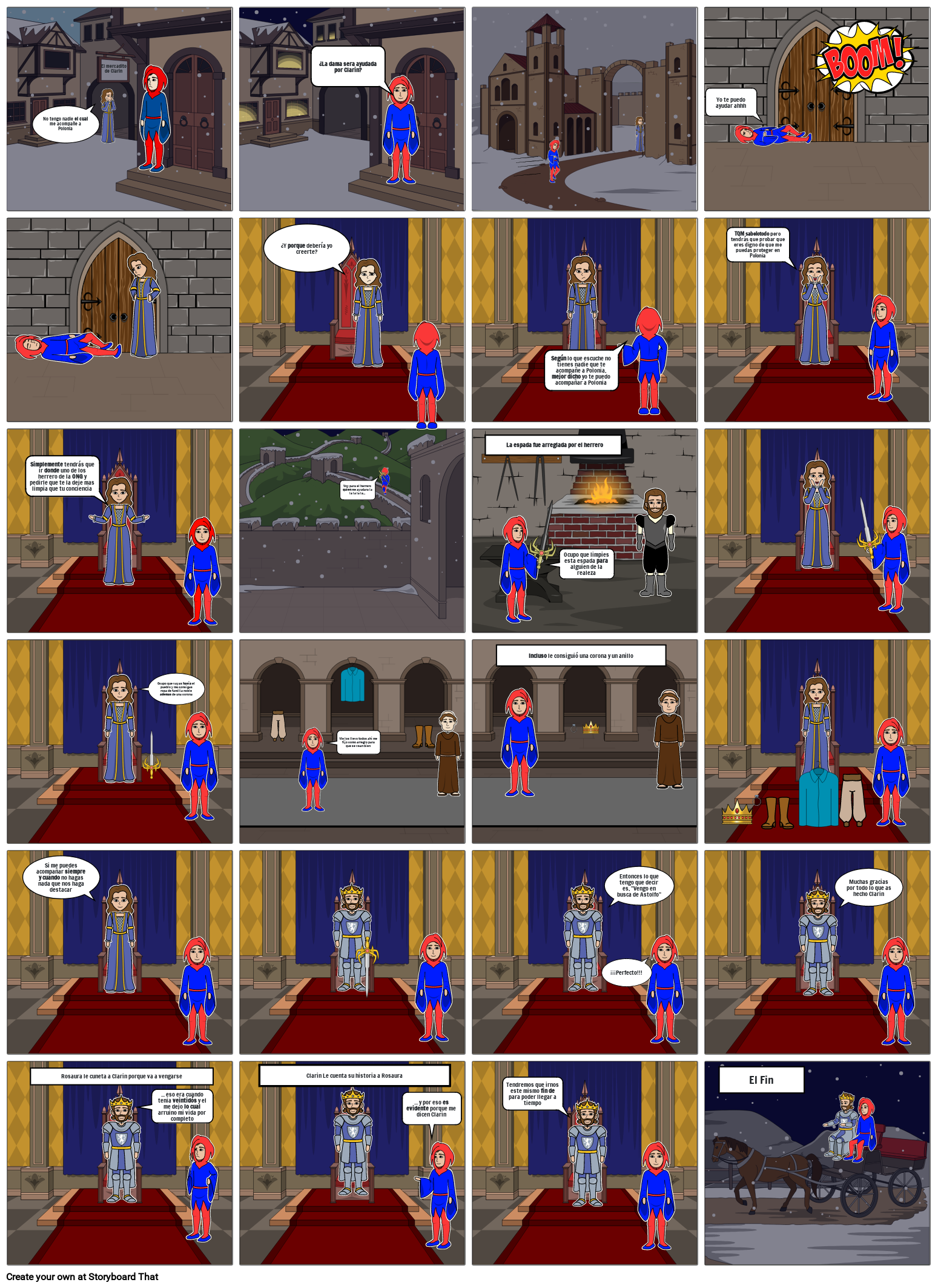 Unknown Story Storyboard par 3e33c9bd