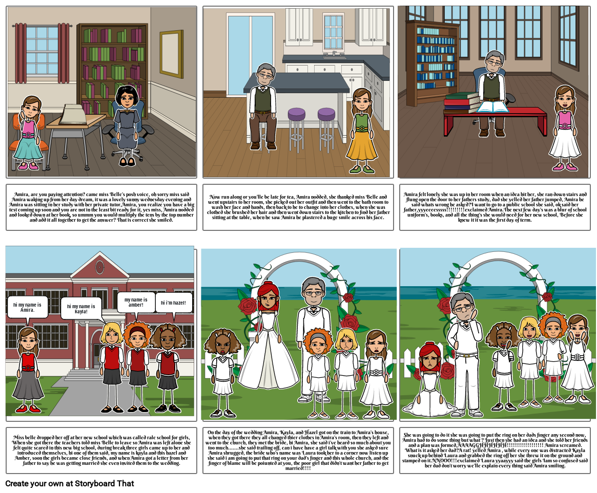 Rich girl Storyboard by 3e5476c5