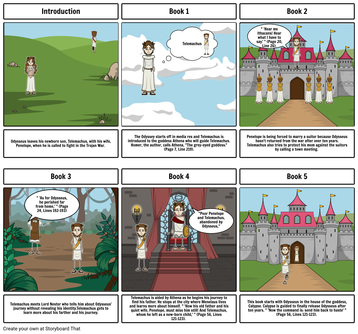 Odyssey Storyboard par 3f0b560b