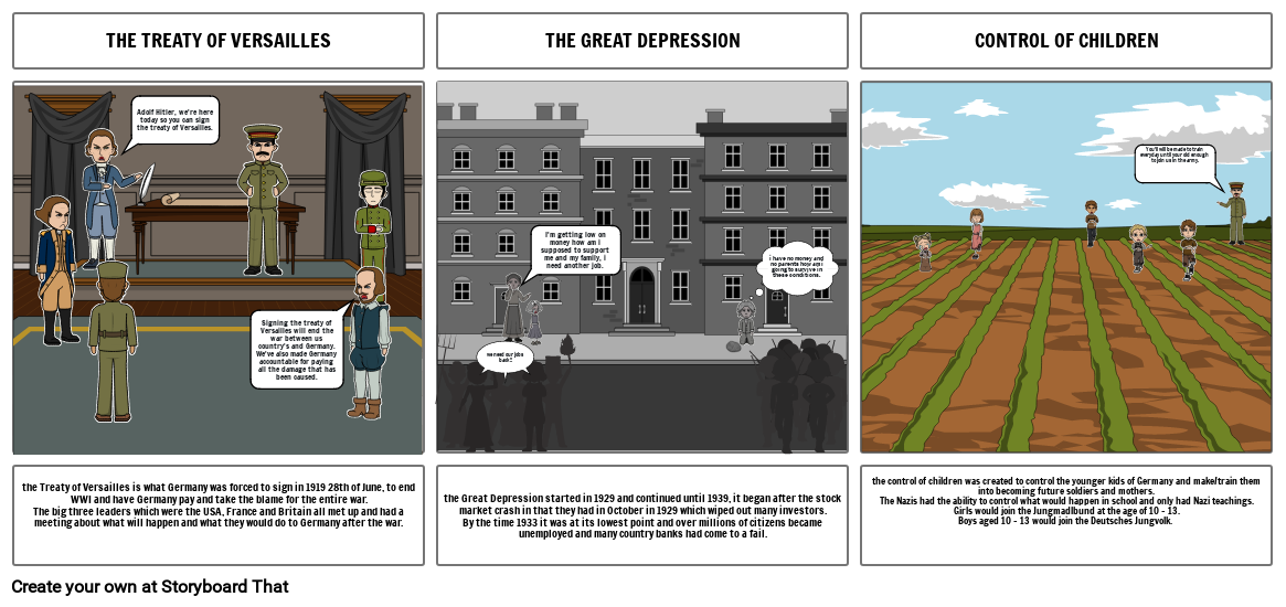 WWII Storyboard by 3f31c860