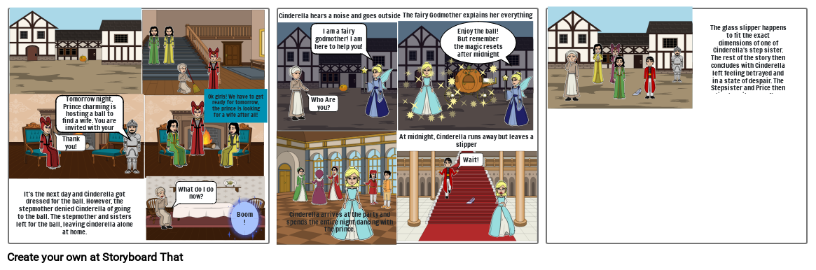 IDU - Fairytale Storyboard Storyboard by 3f6302a4